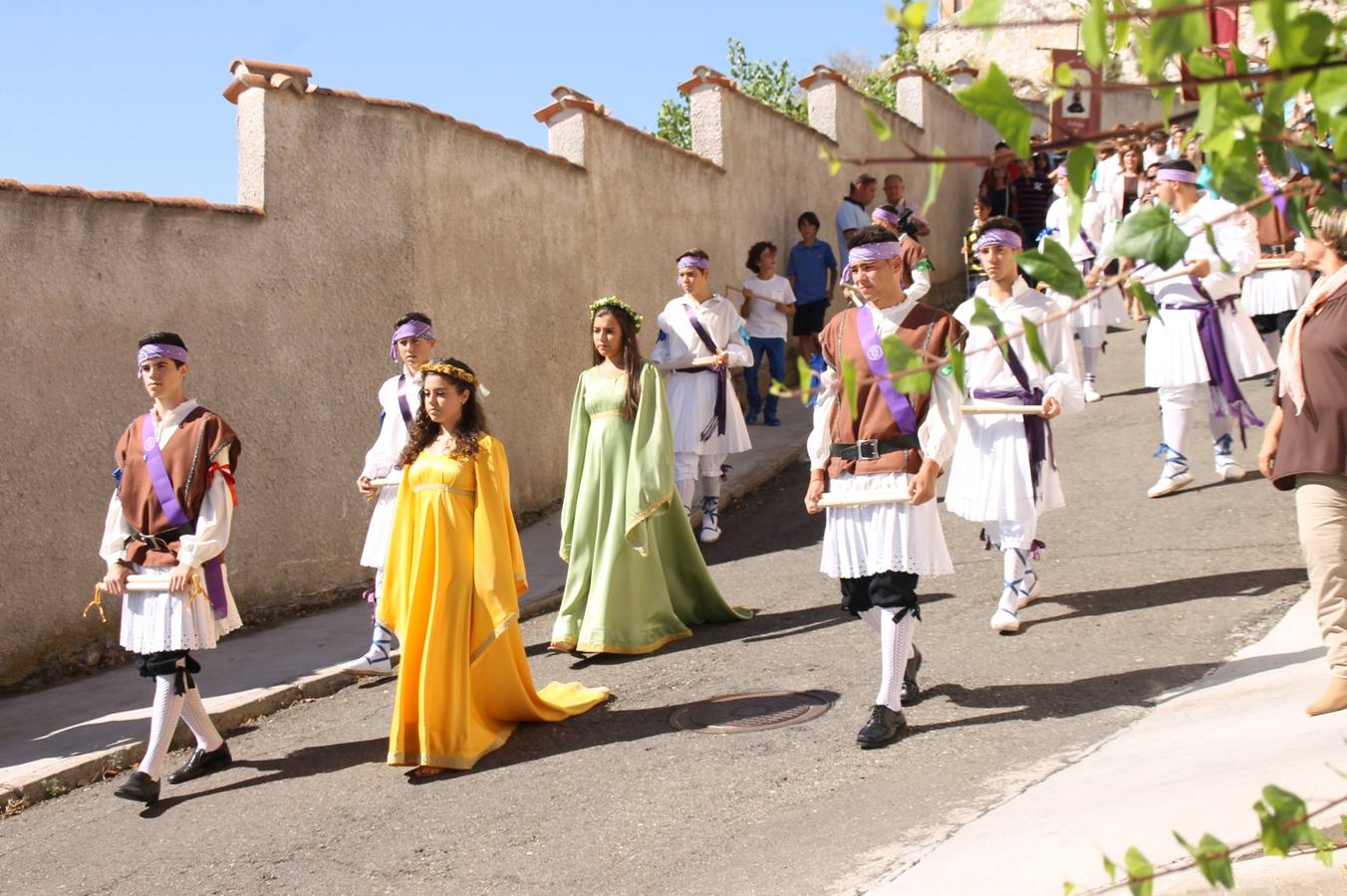 Requerimiento y proclamación de las siete Doncellas de Simancas 2015 (1 ...