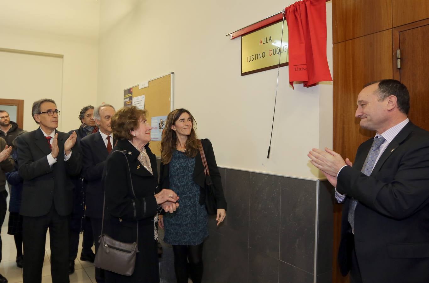 Homenaje a Justino Duque en la Universidad de Valladolid ...