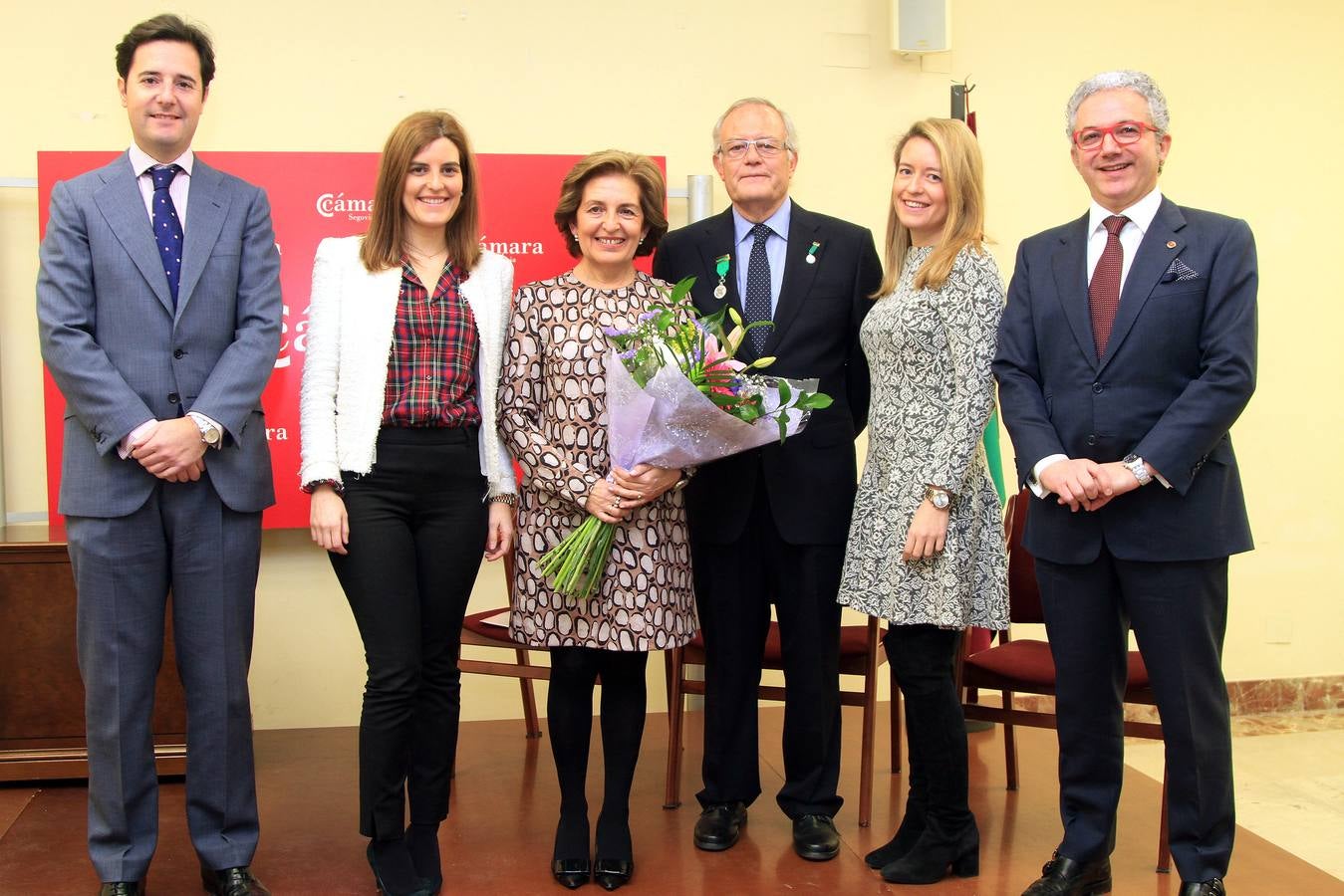Entrega de la Medalla de Plata de la Orden de la Cámara de España a ...