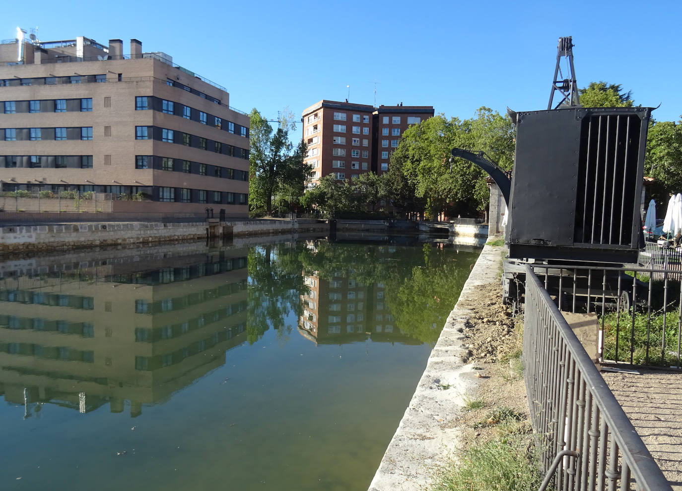 Fotos: La dársena del Canal de Castilla en Valladolid vuelve a llenarse ...