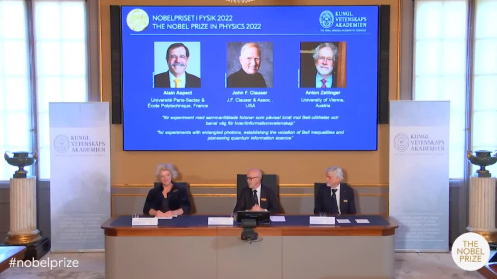 Nobel de Física para tres pioneros de la información cuántica | El Norte de Castilla