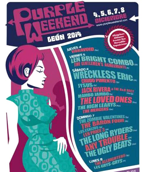 El 'Purple Weekend' ya tiene cartel definitivo | El Norte de Castilla