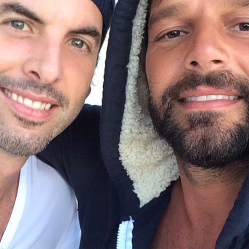 Ricky Martin Carlos Gonzalez Kiss